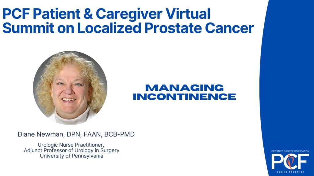 Localized Prostate Cancer Patient Summit | Prostate Cancer Foundation