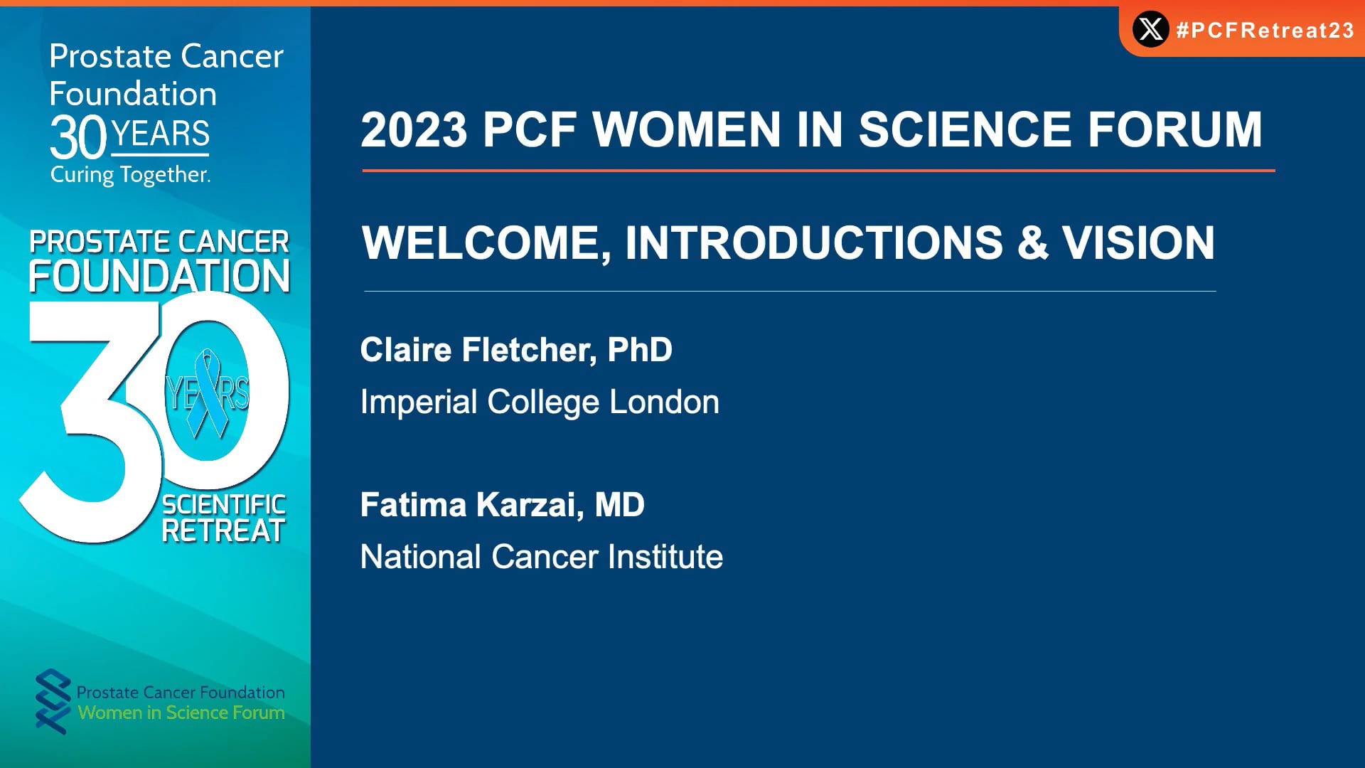 2023 Women in Science Forum- Welcome, Introductions and Vision ...